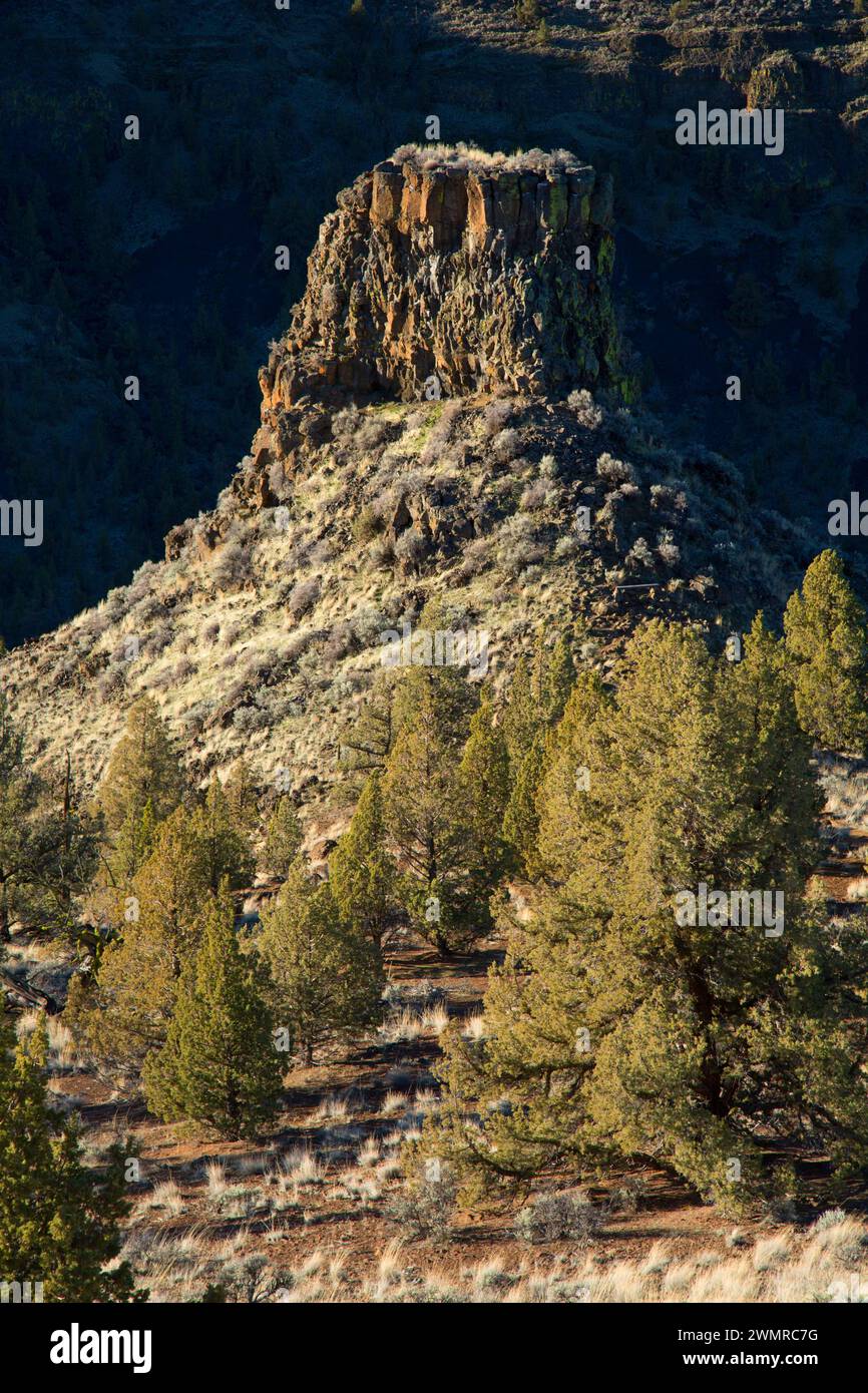 Chimney Rock from Chimney Rock Trail, Crooked Wild and Scenic River ...