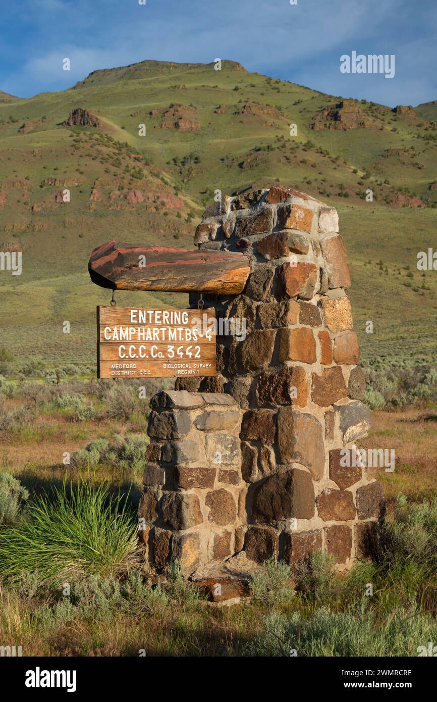 Camp Hart Mountain CCC Camp, Hart Mountain National Antelope Refuge ...