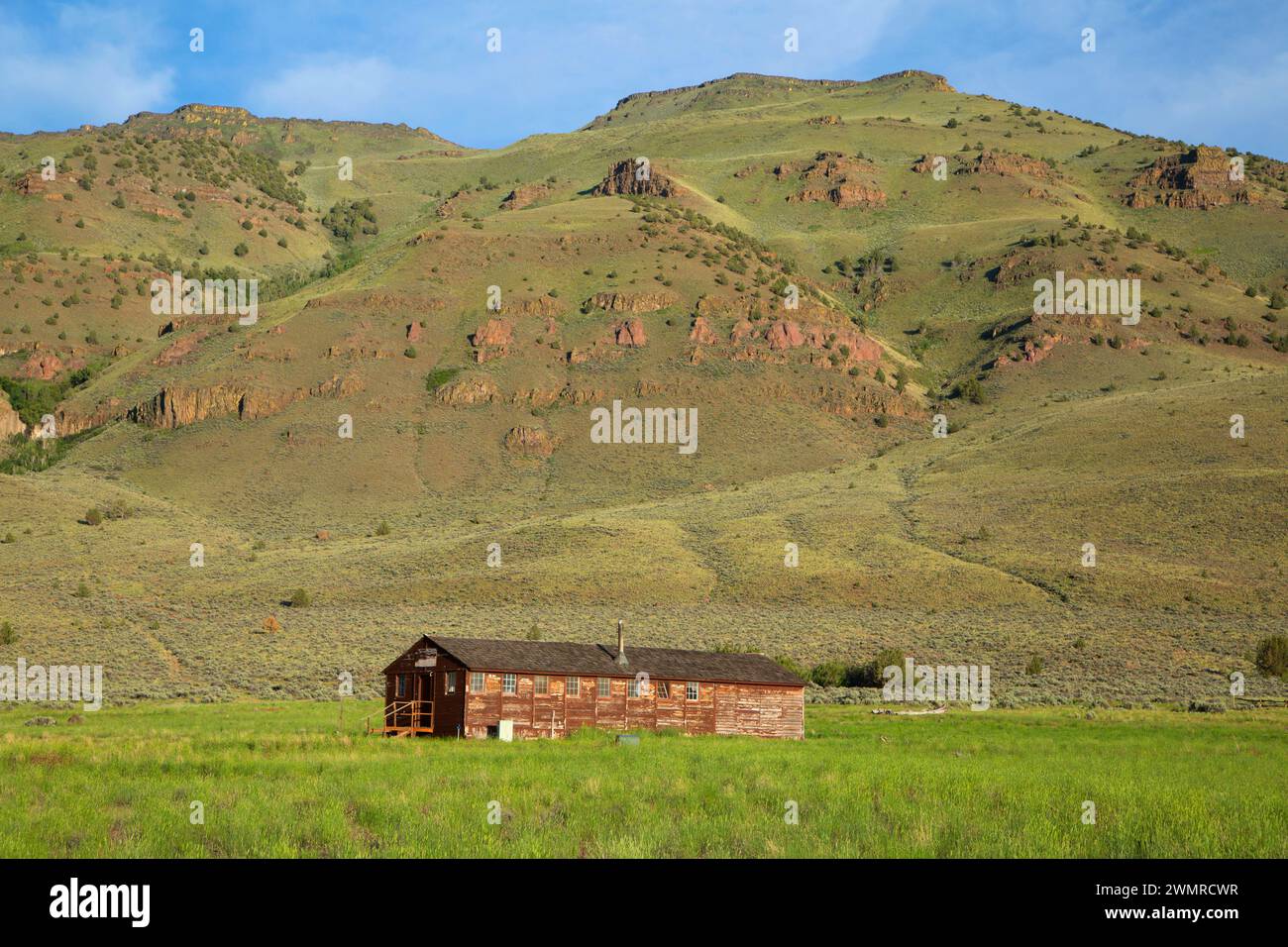 Camp Hart Mountain CCC Camp barracks, Hart Mountain National Antelope ...