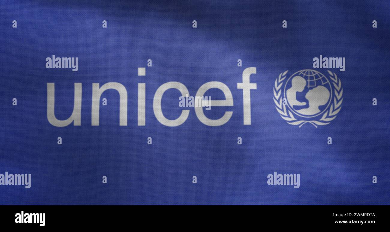 Unicef logo symbol hi-res stock photography and images - Alamy