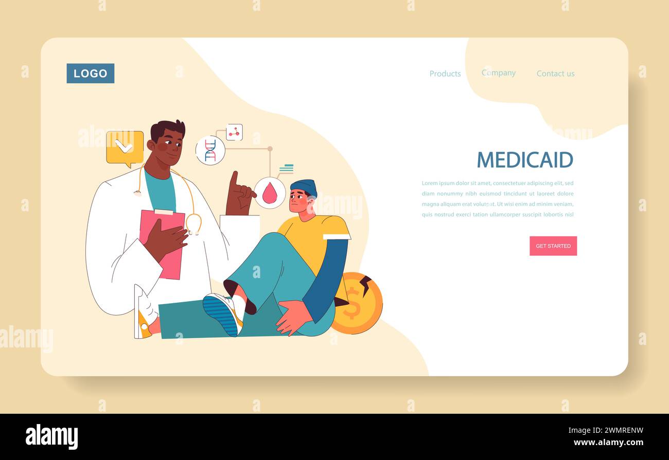 Medicaid eligibility Stock Vector Images - Alamy