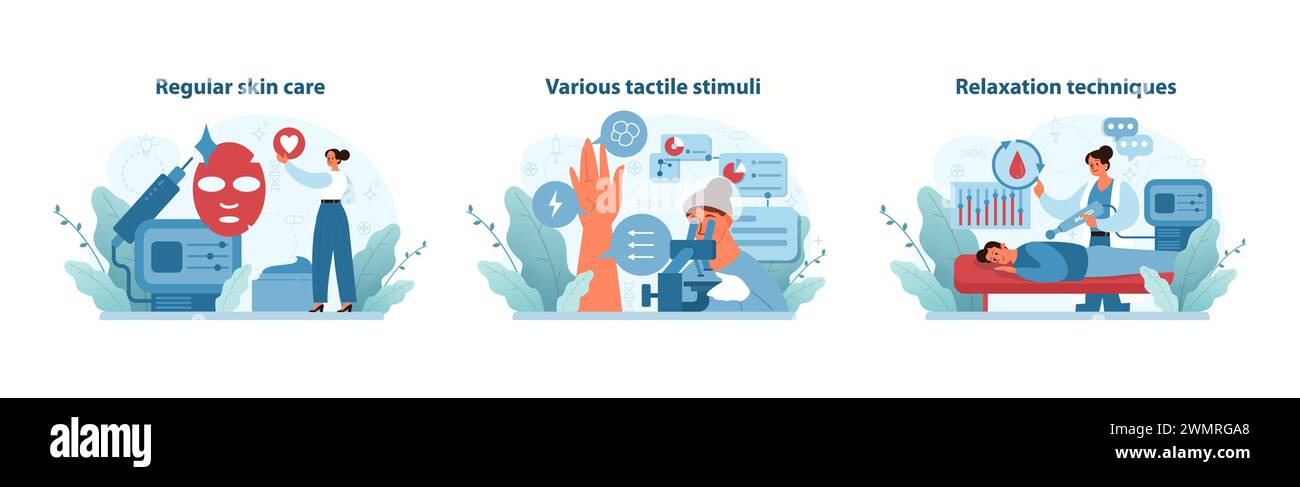 Touch care set. Holistic approach to skin health, featuring nourishing ...