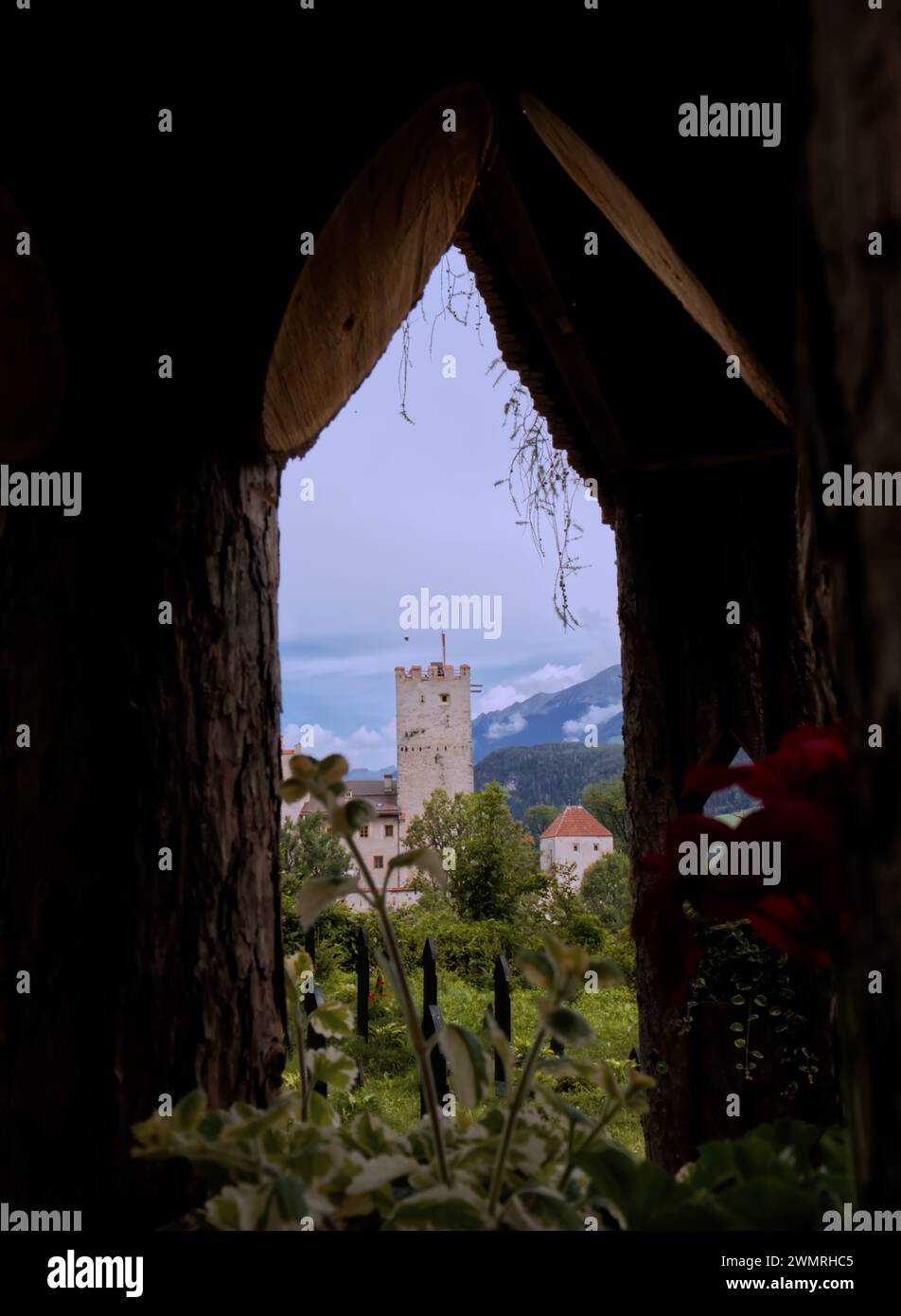 Brunico castle hi-res stock photography and images - Alamy