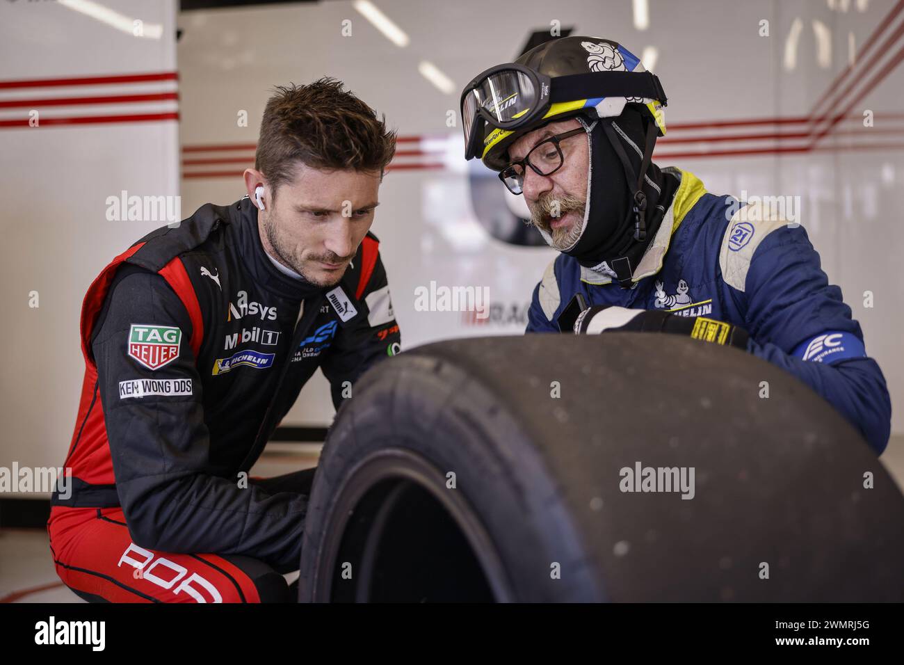michelin tire engineer ESTRE Kevin (fra), Porsche Penske Motorsport ...