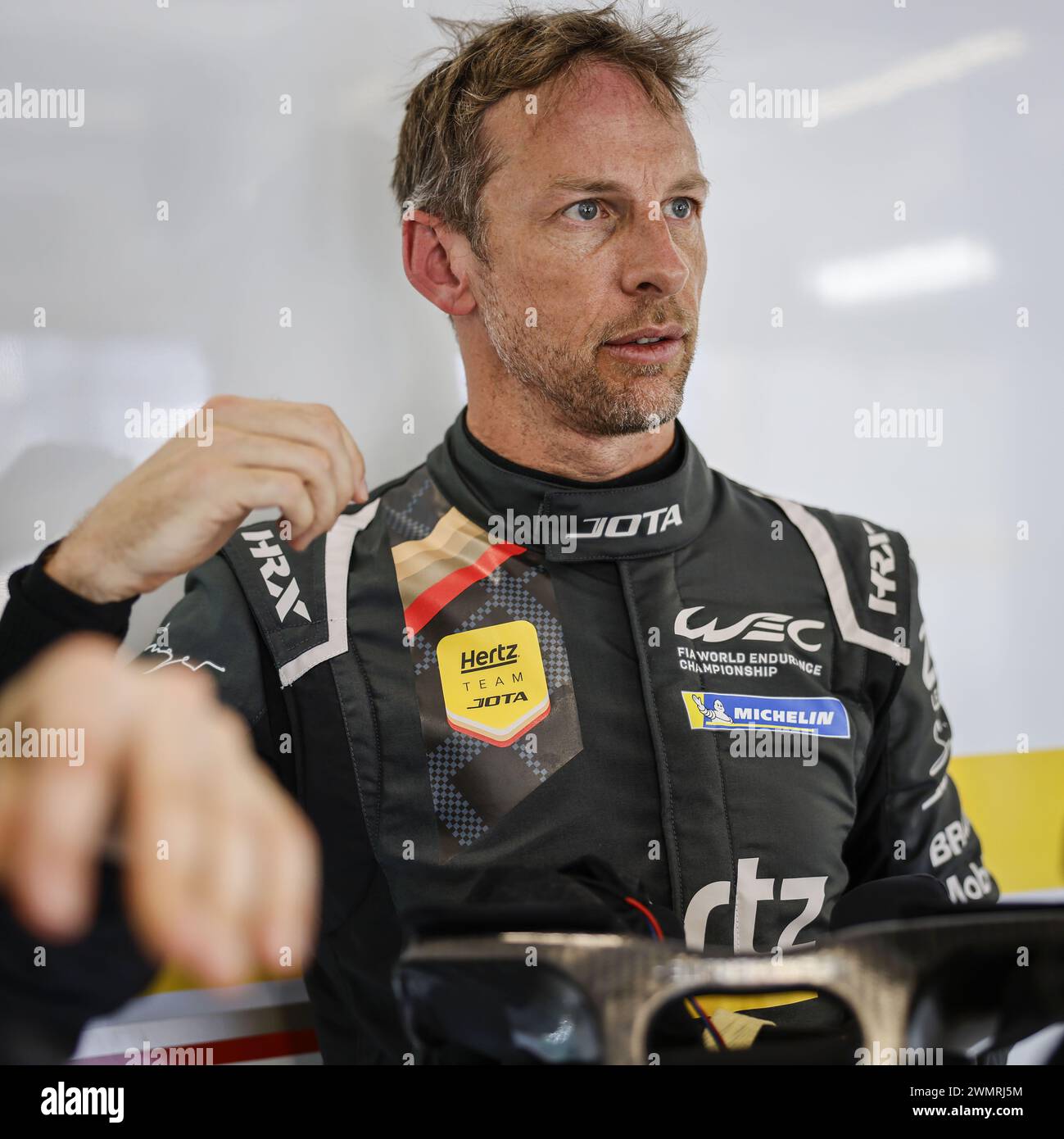 BUTTON Jenson (gbr), Hertz Team Jota, Porsche 963, portrai during the ...
