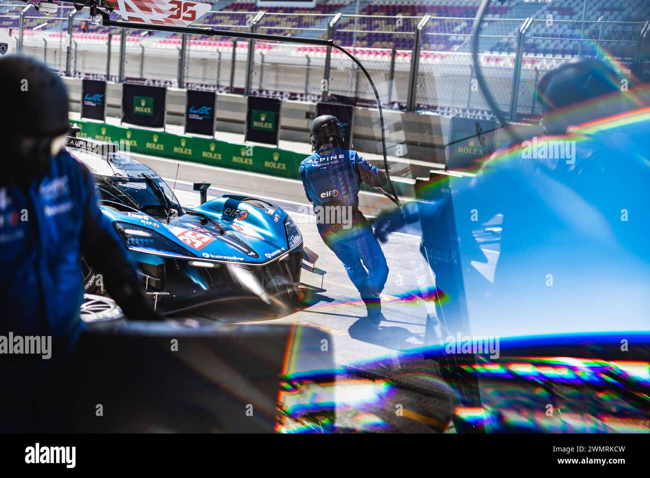 pitstop mecaniciens mechanics Alpine Endurance Team, Alpine A424 ...