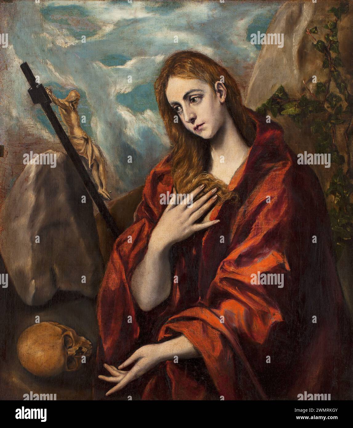 The penitent mary magdalen hi-res stock photography and images - Alamy