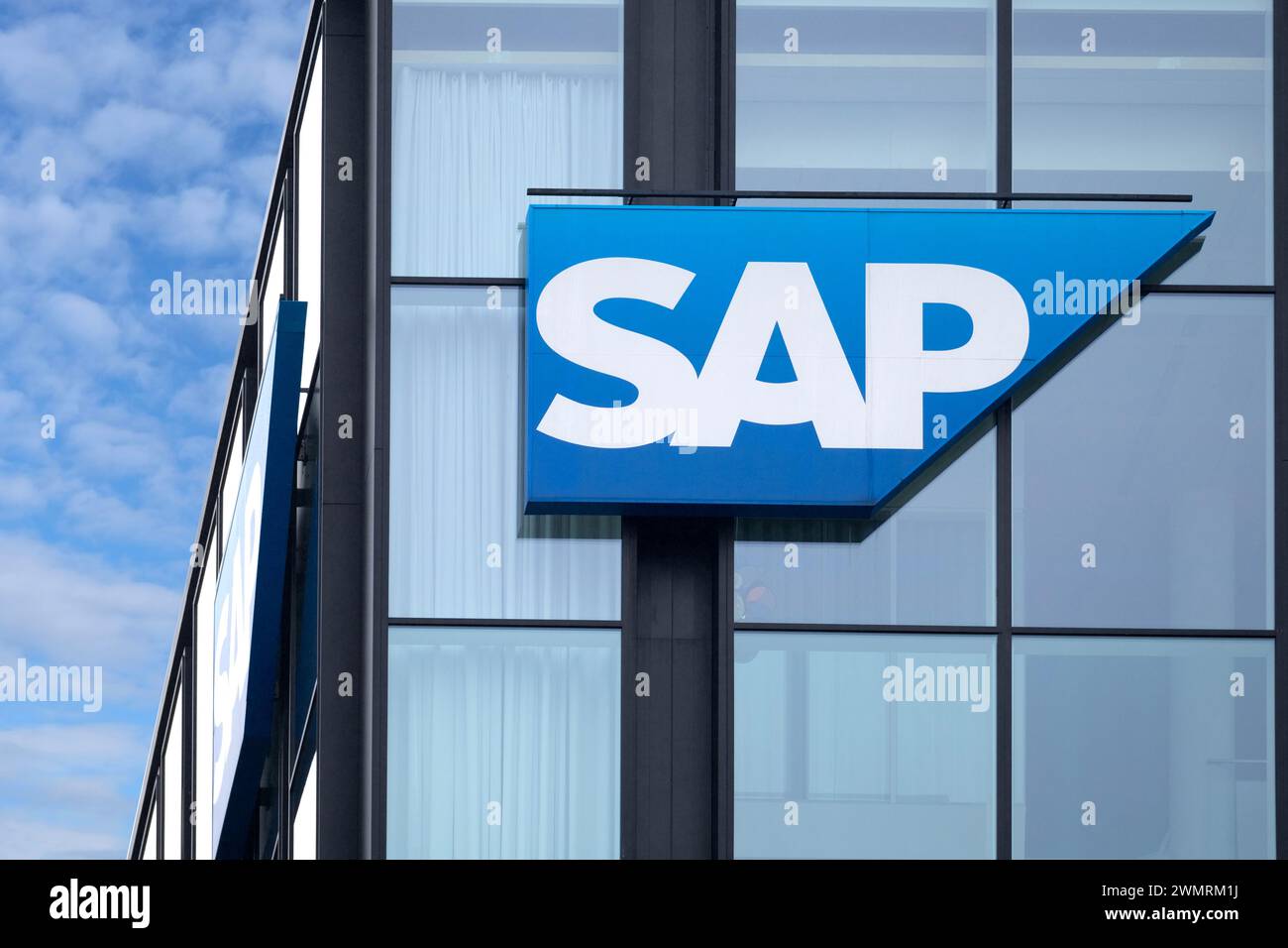 logo SAP SE enterprise software development, German multinational ...