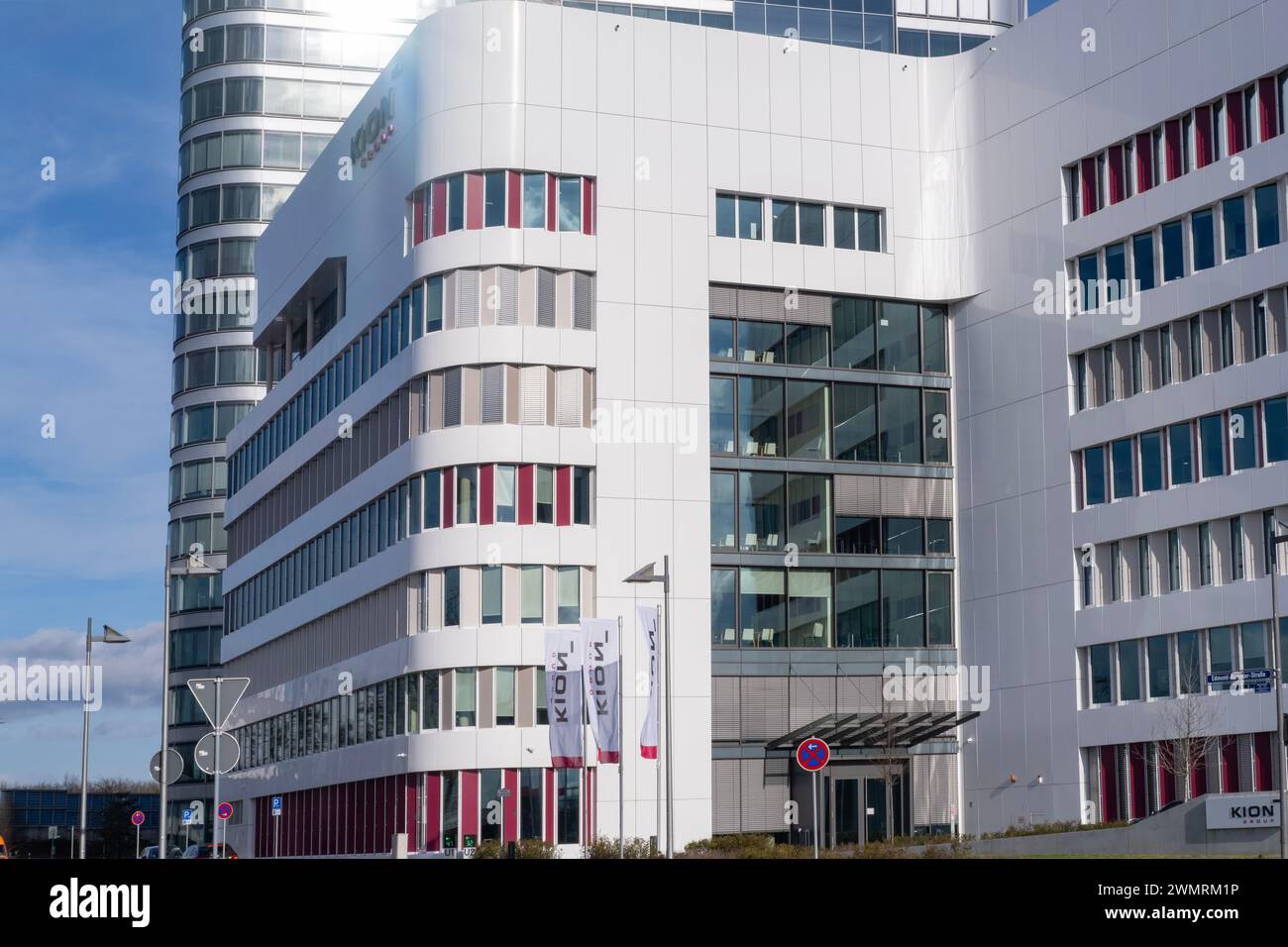 Holding KION company building, KION GROUP AG, German manufacturer ...