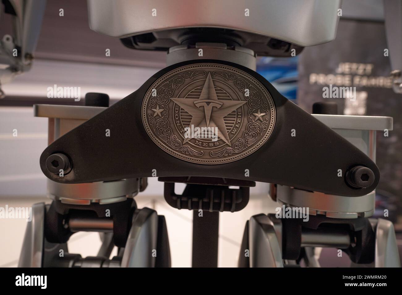 featuring Tesla Bot Optimus, humanoid robot prototype by Tesla, Inc ...