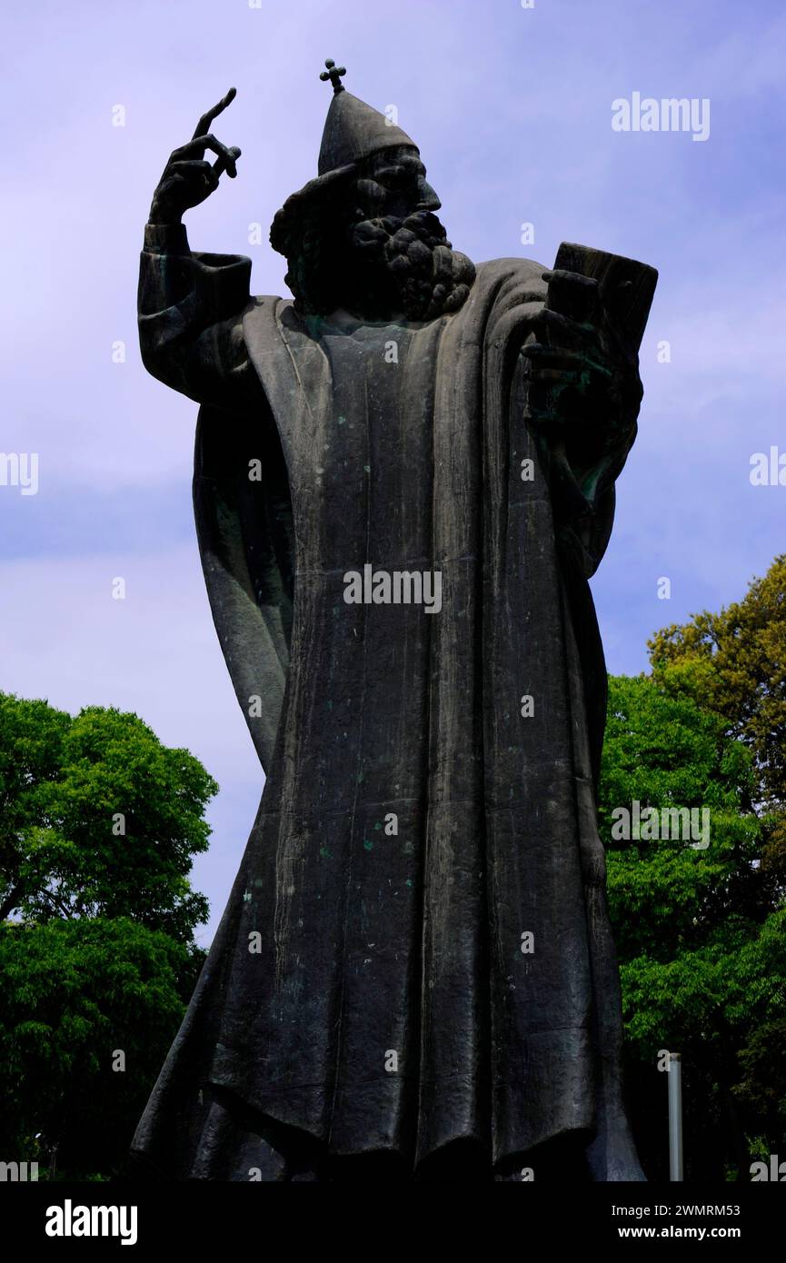 Statue of Gregory of Nin croatian Catholic religion prelate in Split ...
