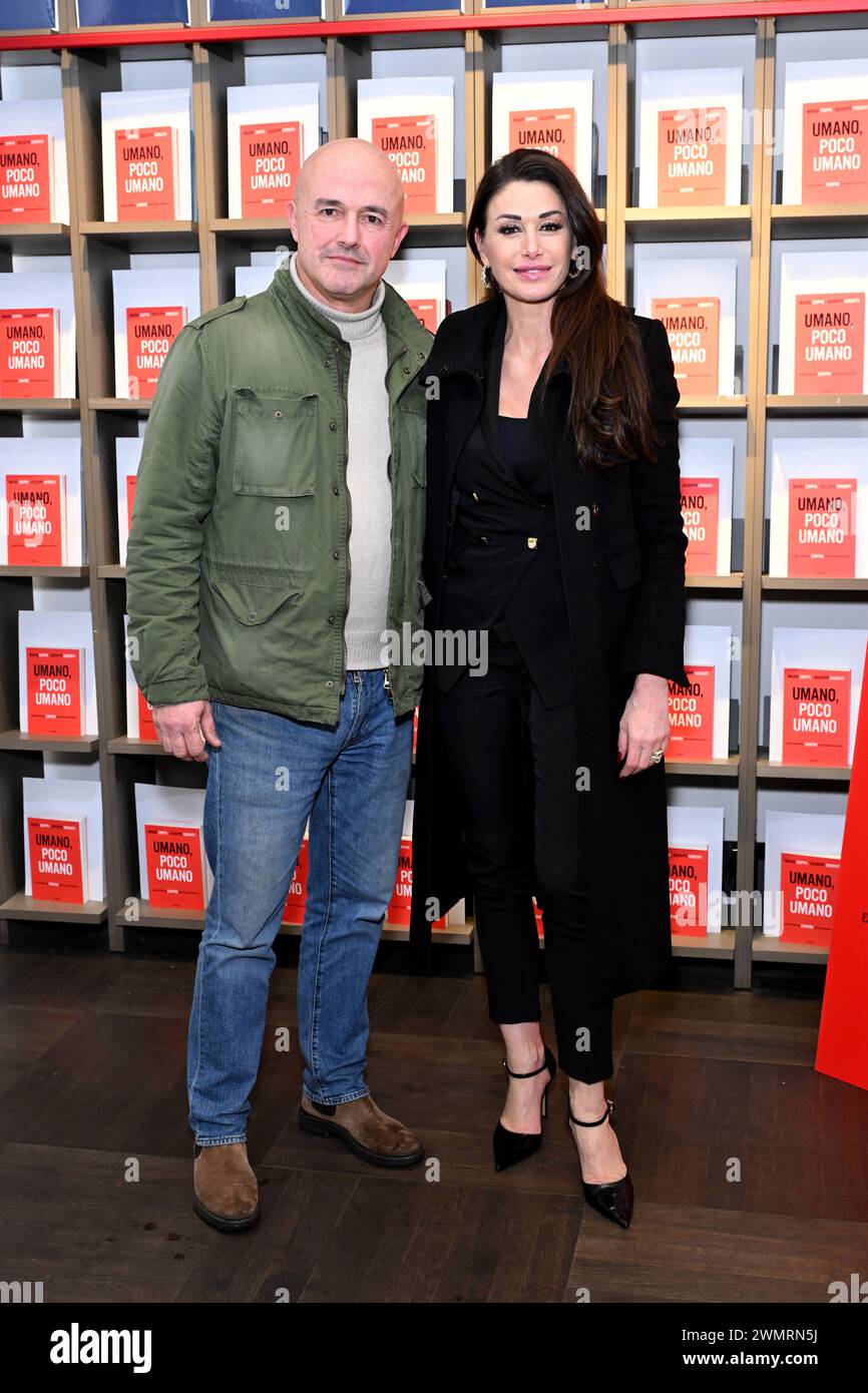 Milan, Italy. 27th Feb, 2024. Milan, Book Presentation - Human Little ...