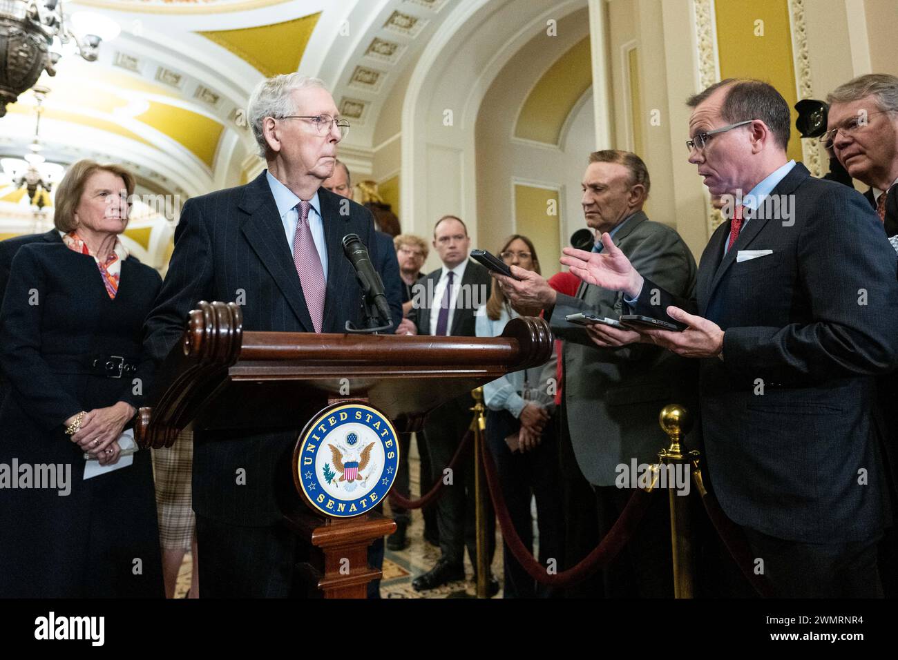 Washington, United States. 27th Feb, 2024. Chad Pergram, Senior ...