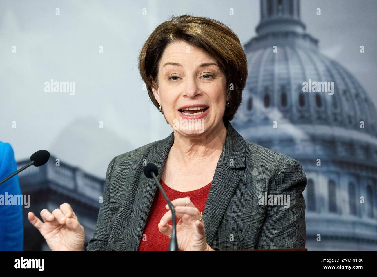 Washington, District Of Columbia, USA. 27th Feb, 2024. U.S. Senator AMY ...