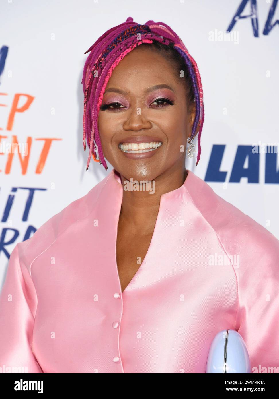 SANTA MONICA, CALIFORNIA - FEBRUARY 25: Erika Alexander attends the ...