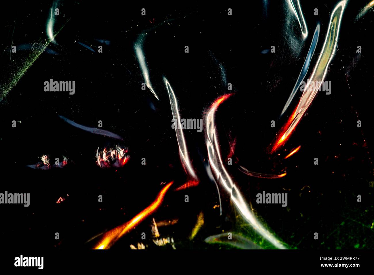 Colorful abstract image of bubble wrap with the bubble and scratch ...
