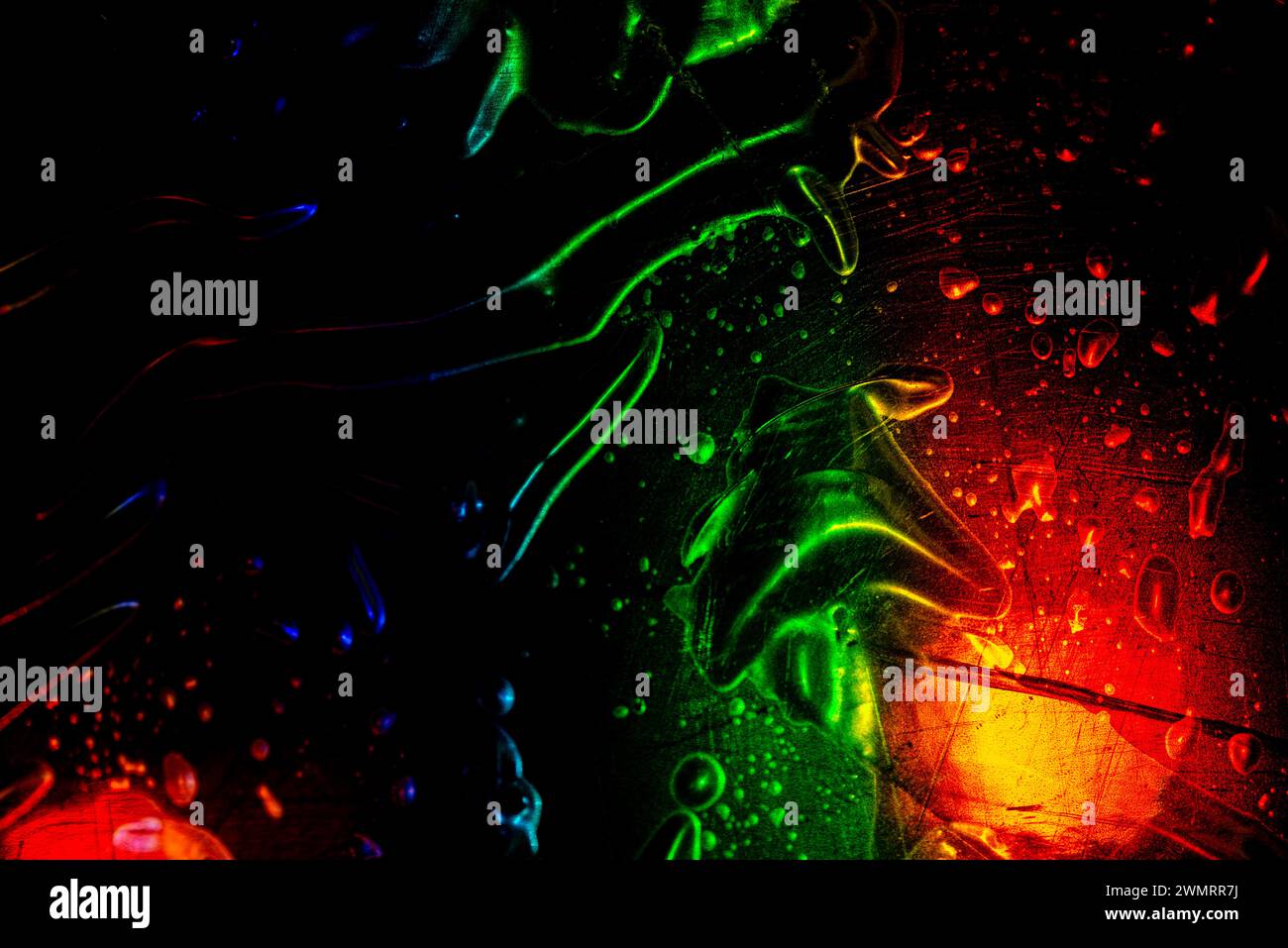 Colorful abstract image of bubble wrap with the bubble and scratch ...