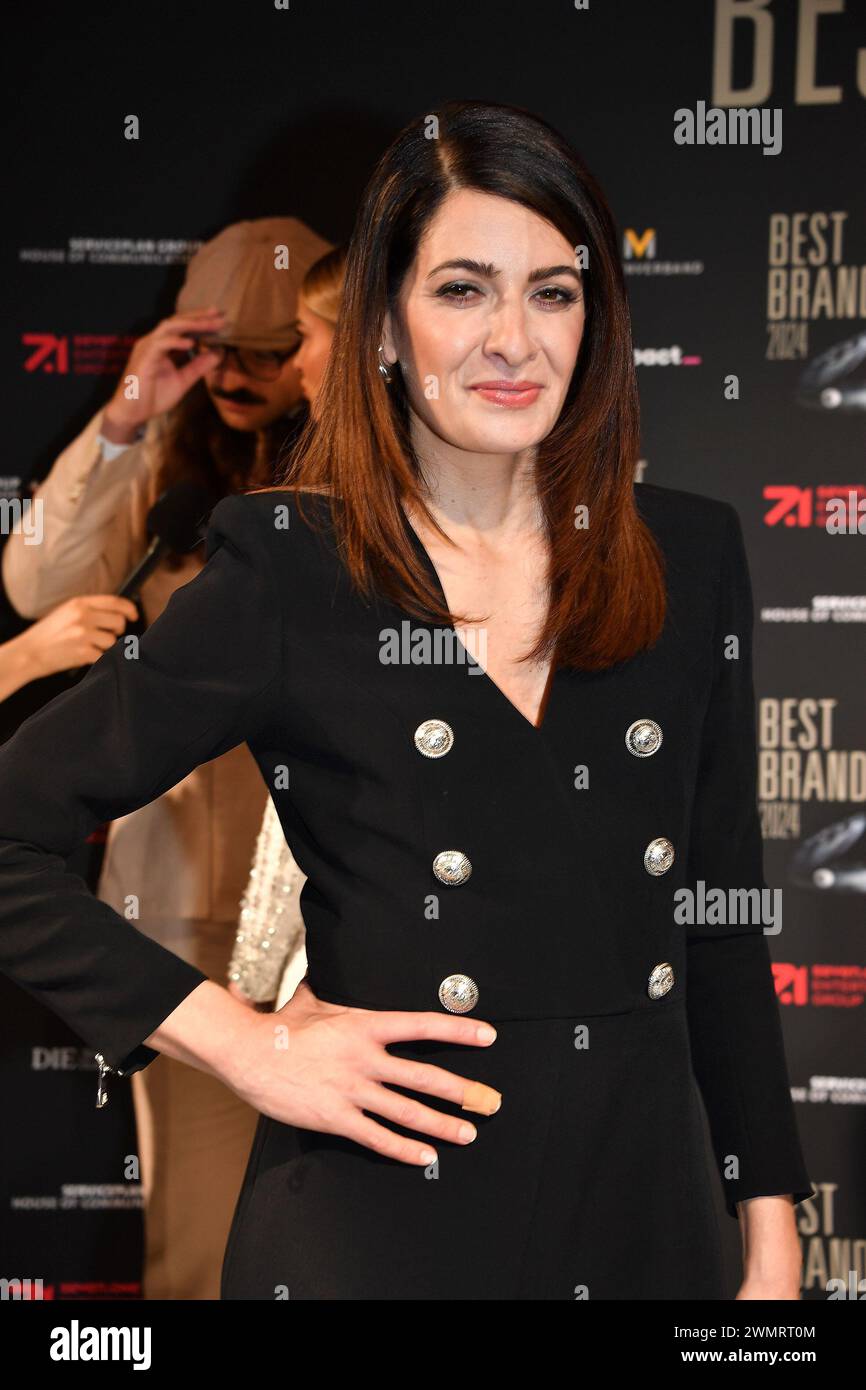 Linda Zervakis bei der Gala zur Verleihung der Best Brands Awards am 27 ...