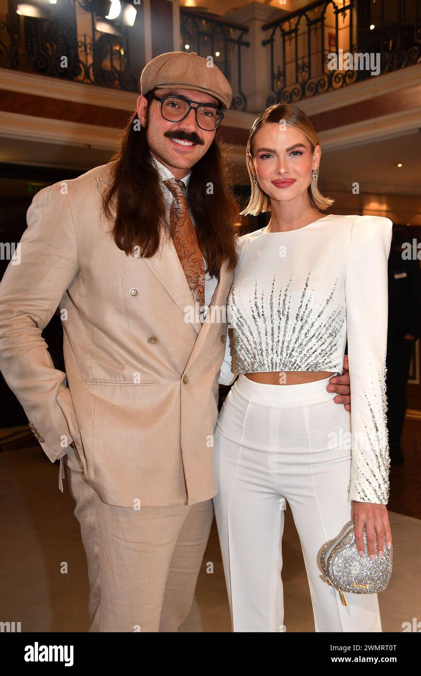 Fabio Knez und Darya Strelnikova bei der Gala zur Verleihung der Best ...