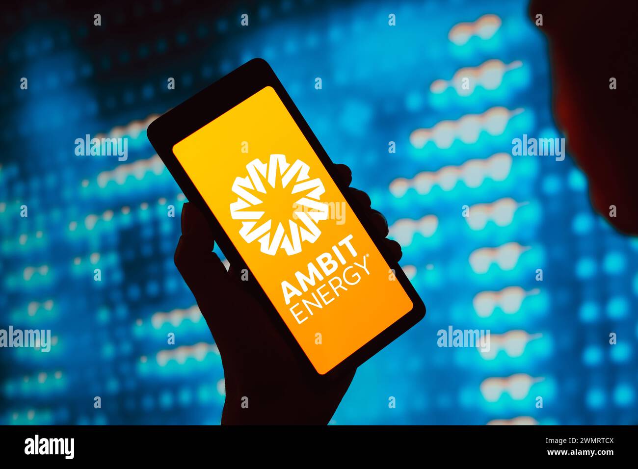 Brazil. 27th Feb, 2024. In this photo illustration, the Ambit Energy ...