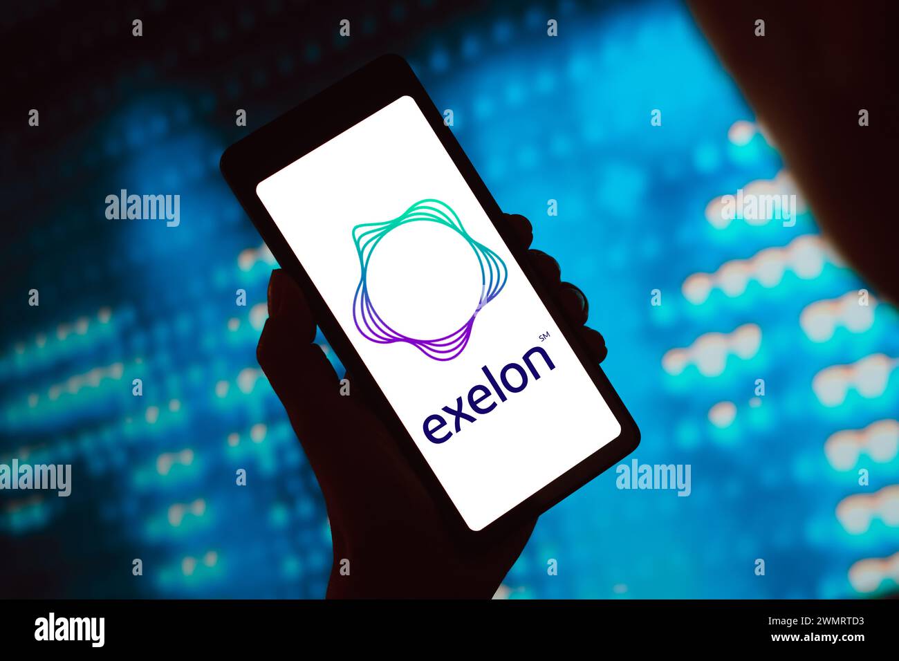 Brazil. 27th Feb, 2024. In this photo illustration, the Exelon ...