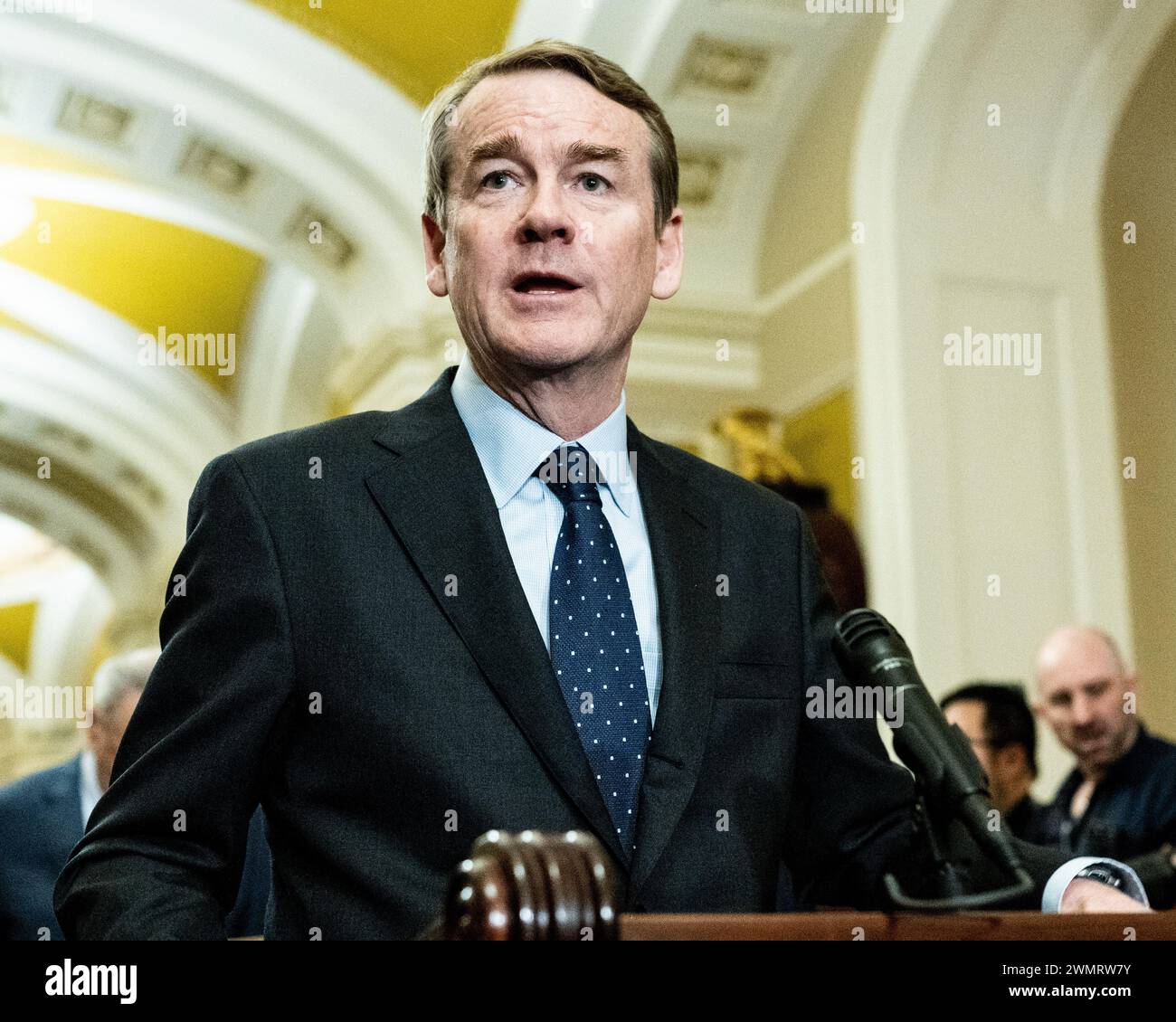Washington, United States. 27th Feb, 2024. U.S. Senator Michael Bennet ... Washington, United States. 27th Feb, 2024. U.S. Senator Michael Bennet ...