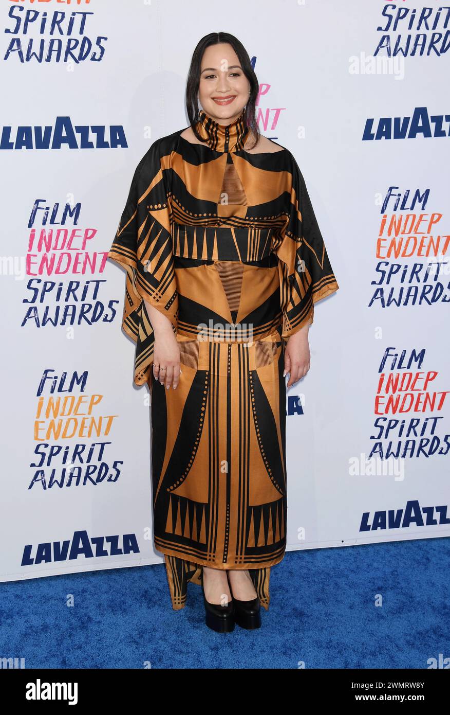 SANTA MONICA, CALIFORNIA - FEBRUARY 25: Lily Gladstone attends the 2024 ...