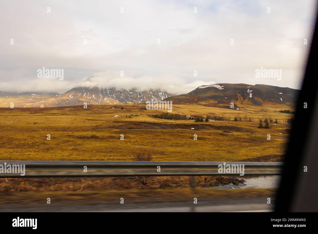 Roadtrip landscapes in iceland with scandinavian countryside life and ...