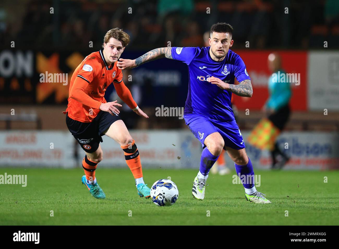 27th February 2024; Tannadice Park, Dundee, Scotland: Scottish ...