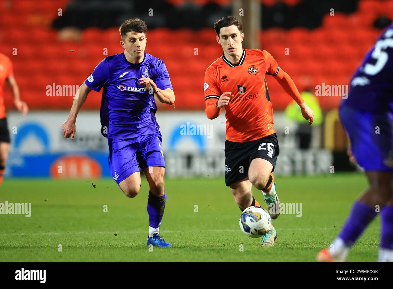 27th February 2024; Tannadice Park, Dundee, Scotland: Scottish ...