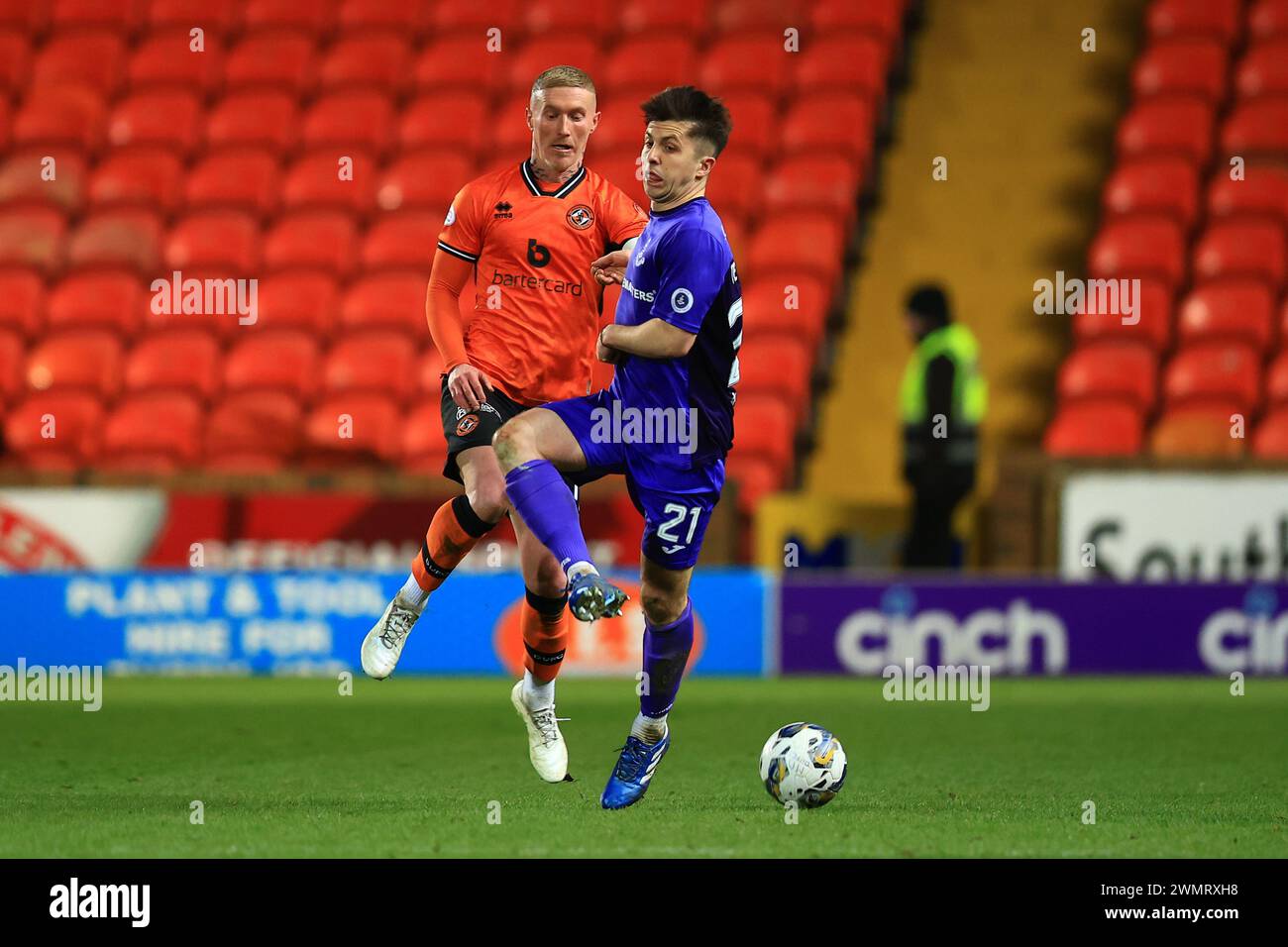 27th February 2024; Tannadice Park, Dundee, Scotland: Scottish ...