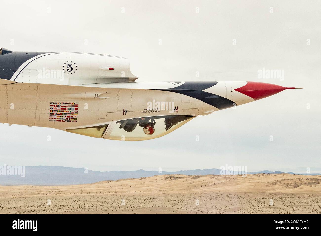 The United States Air Force Air Demonstration Team “Thunderbirds ...