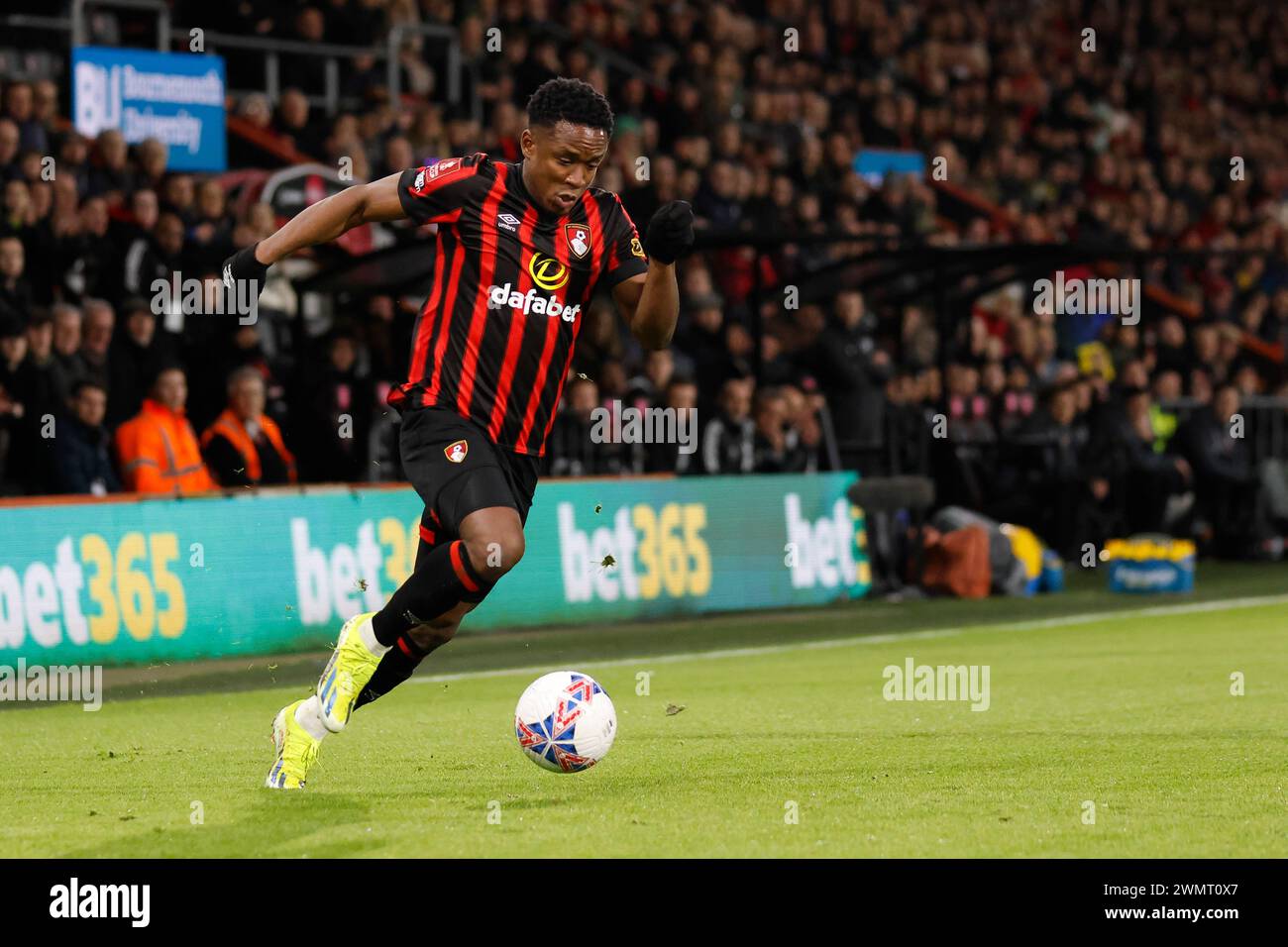 Vitality Stadium, Boscombe, Dorset, UK. 27th Feb, 2024. FA Cup Fifth ...