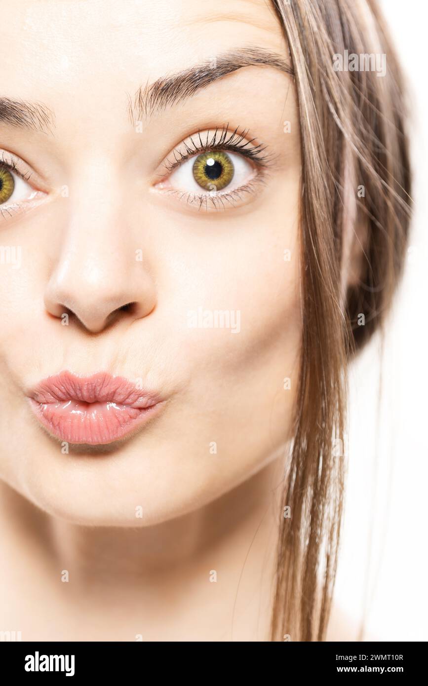 Muscles of facial expression hi-res stock photography and images - Alamy