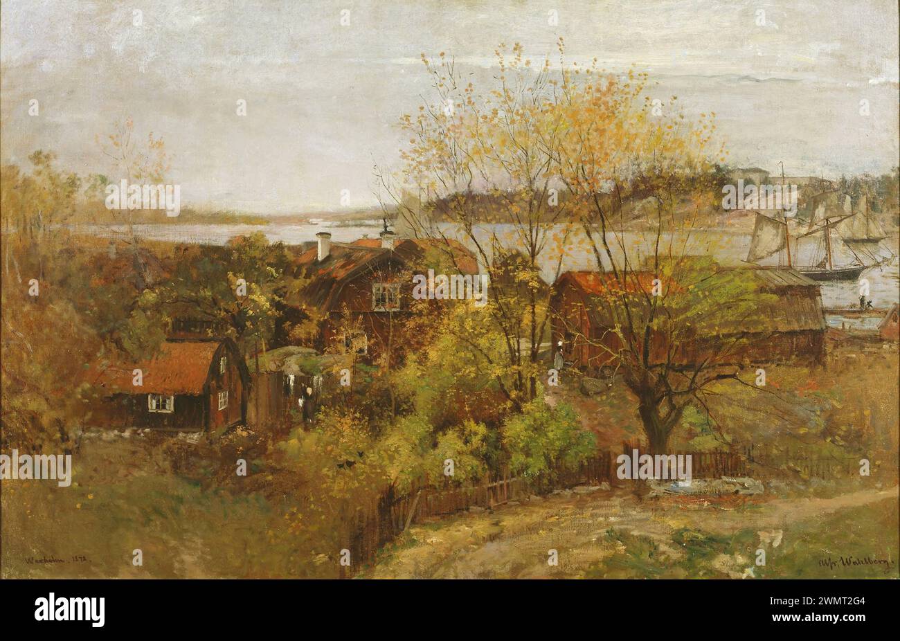 Alfred wahlberg painting hi-res stock photography and images - Alamy