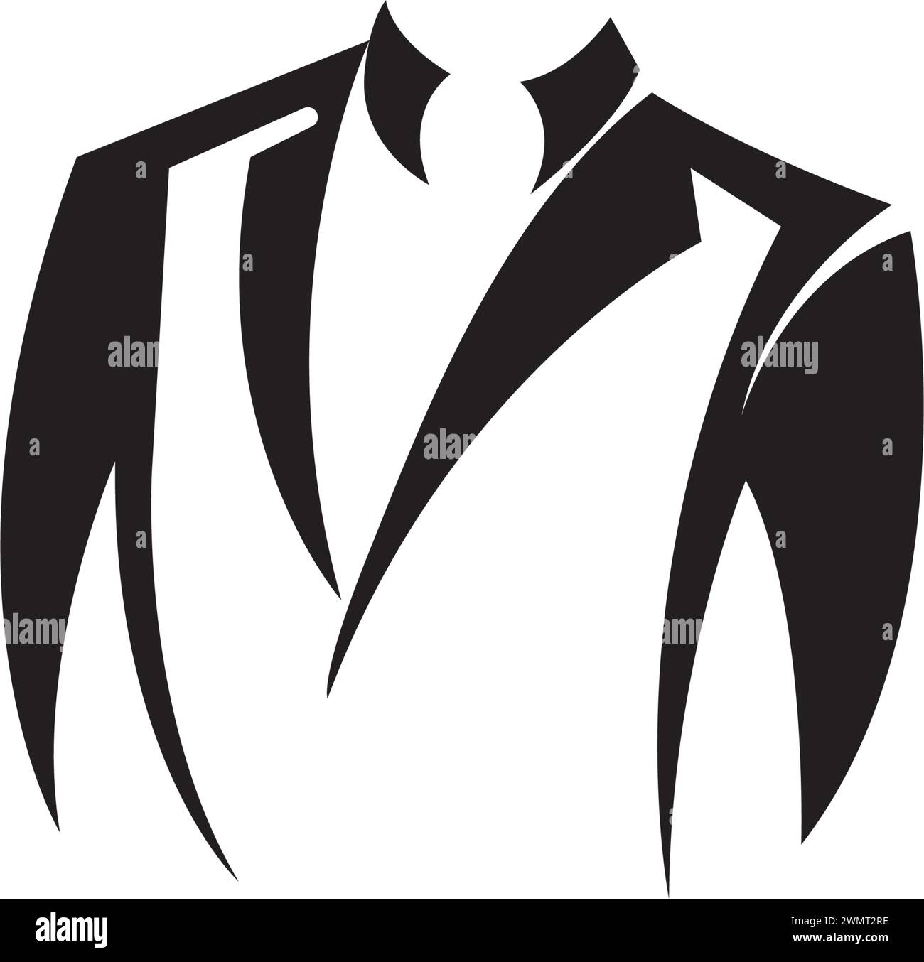 Tuxedo Logo template vector icon illustration design Stock Vector Image ...