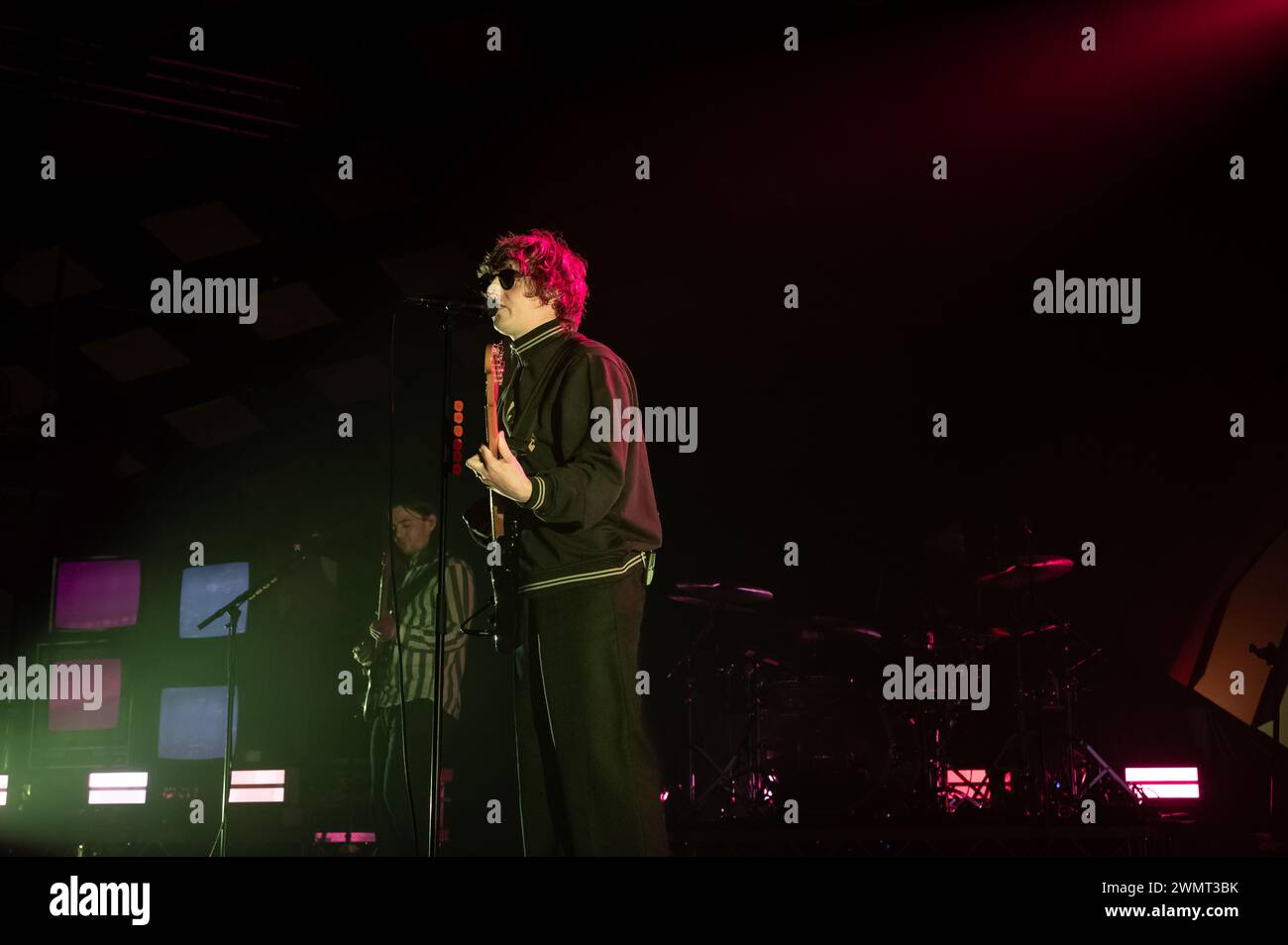 Jack Cochrane of The Snuts performing at Barrowland in Glasgow on the ...