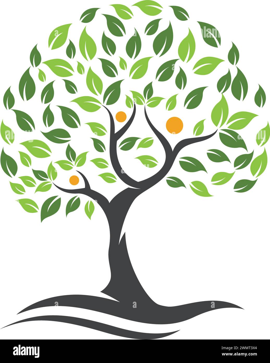 family tree symbol icon logo design template illustration Stock Vector Image & Art - Alamy