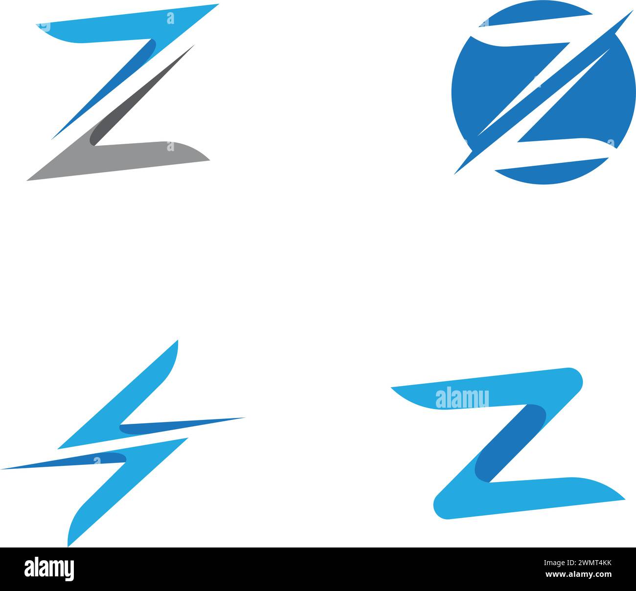 Z Letter vector illustration icon Logo Template design Stock Vector ...