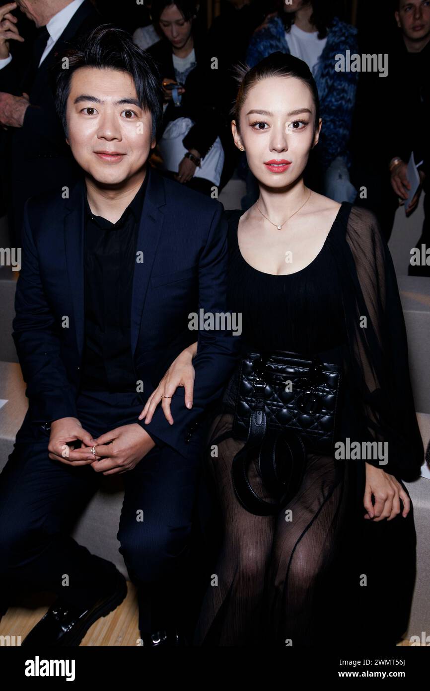 Paris, Frankreich. 27th Feb, 2024. Lang Lang and Gina Alice Redlinger ...