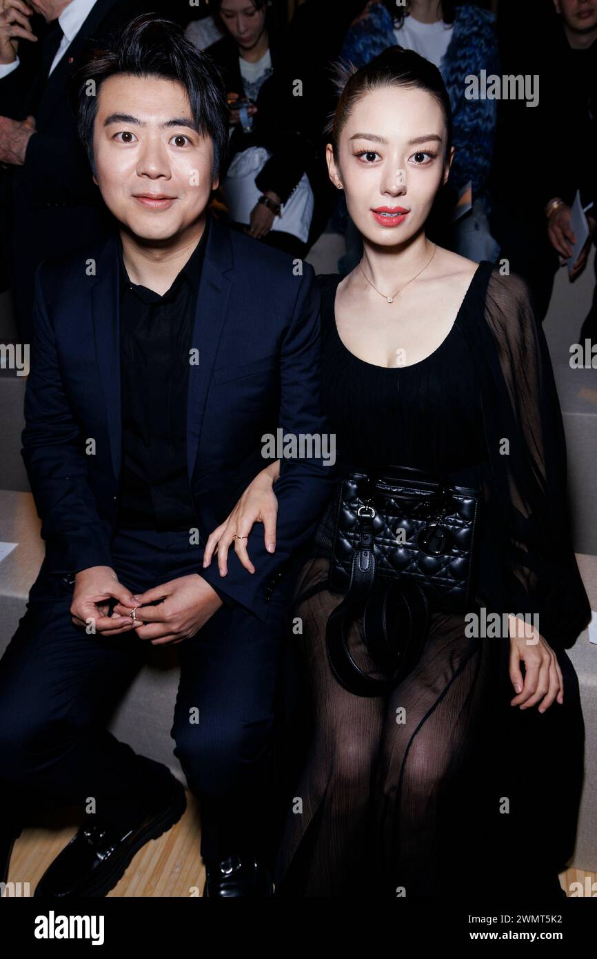 Paris, Frankreich. 27th Feb, 2024. Lang Lang and Gina Alice Redlinger ...