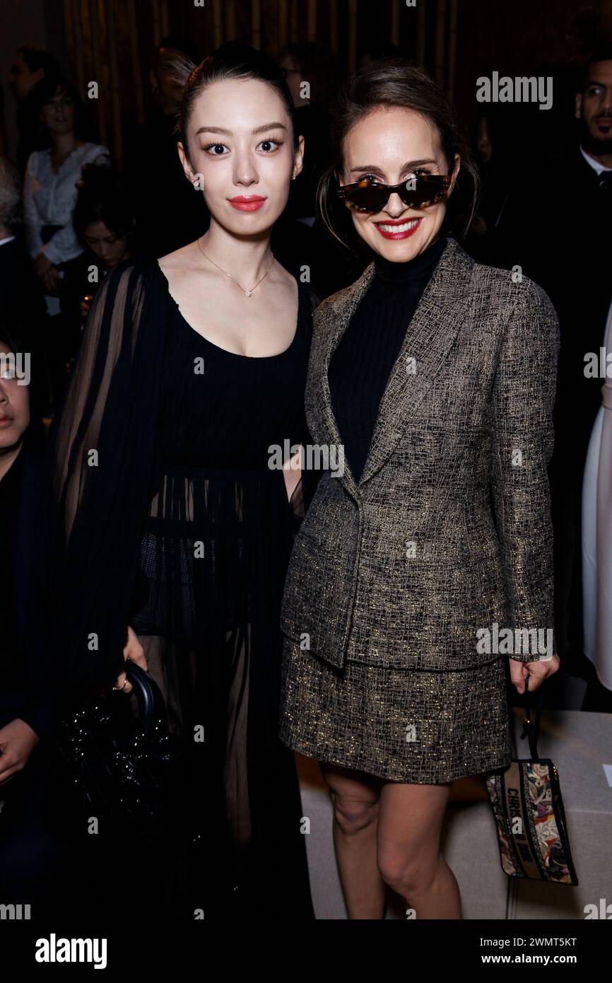 Paris, Frankreich. 27th Feb, 2024. Gina Alice Redlinger and Natalie ...