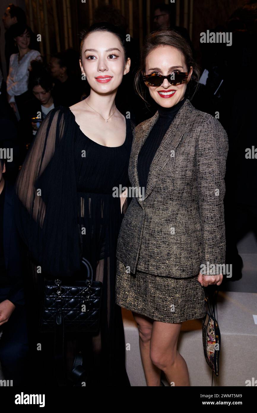 Paris, Frankreich. 27th Feb, 2024. Gina Alice Redlinger and Natalie ...