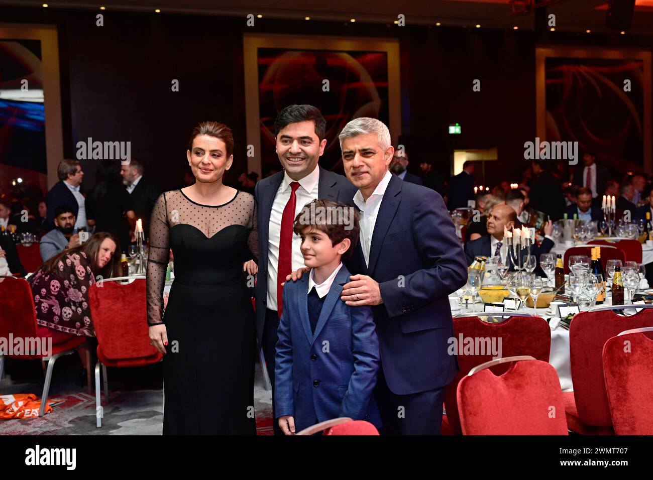 London, UK, 27 February 2024: The 12th British Kebab Awards at Park ...