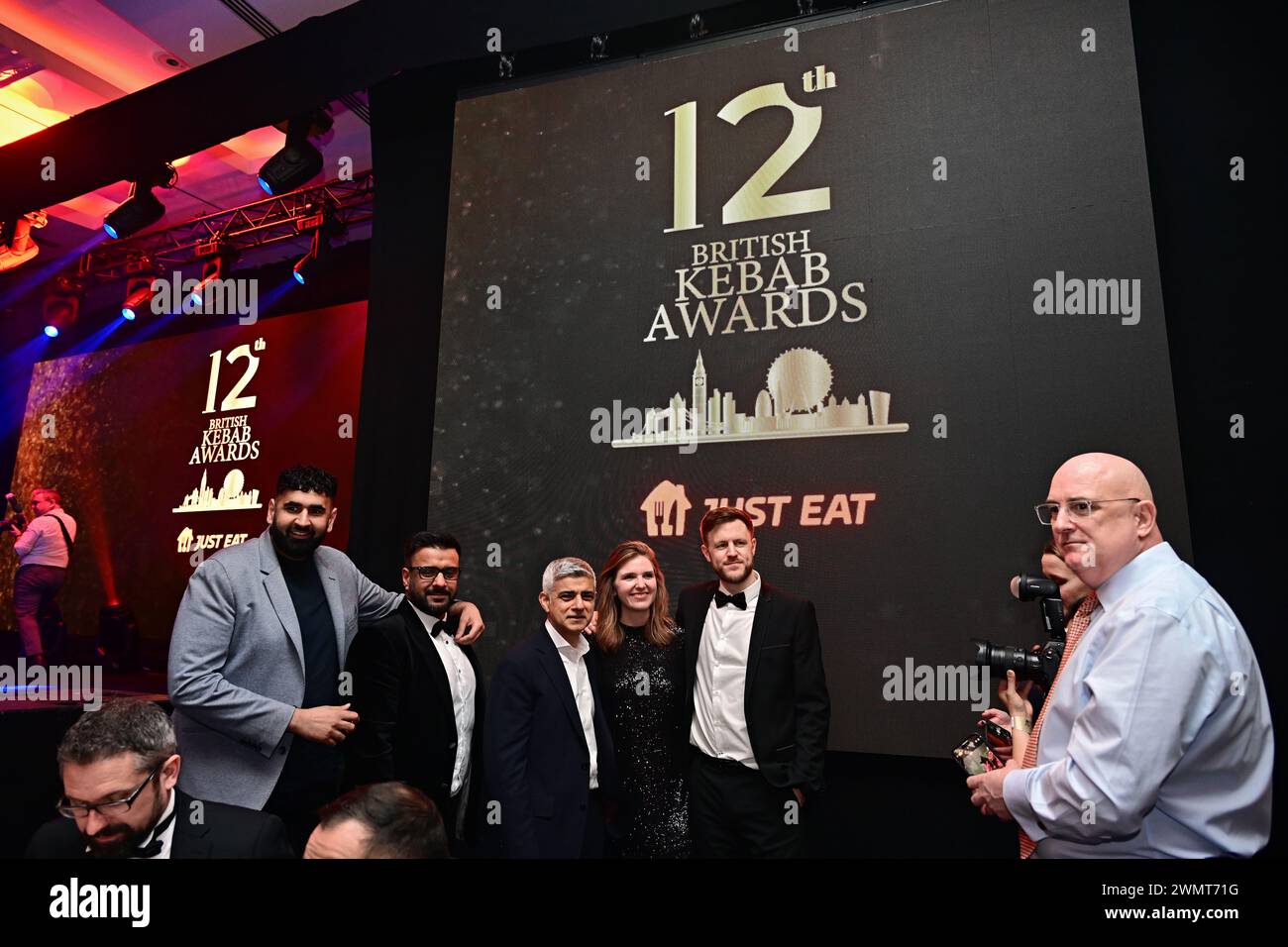 London, UK, 27 February 2024: The 12th British Kebab Awards at Park ...