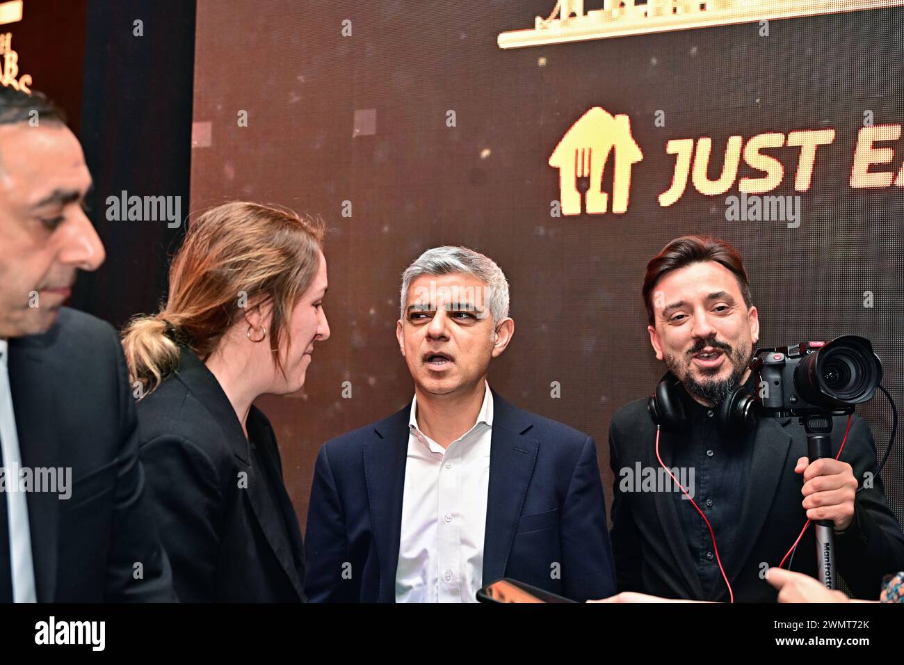 London, UK, 27 February 2024: The 12th British Kebab Awards at Park ...