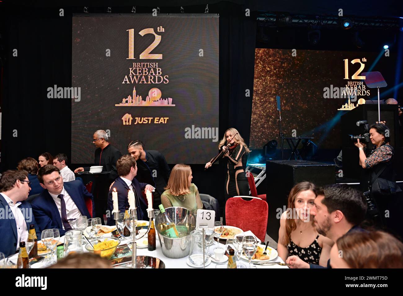 London, UK, 27 February 2024: The 12th British Kebab Awards at Park ...