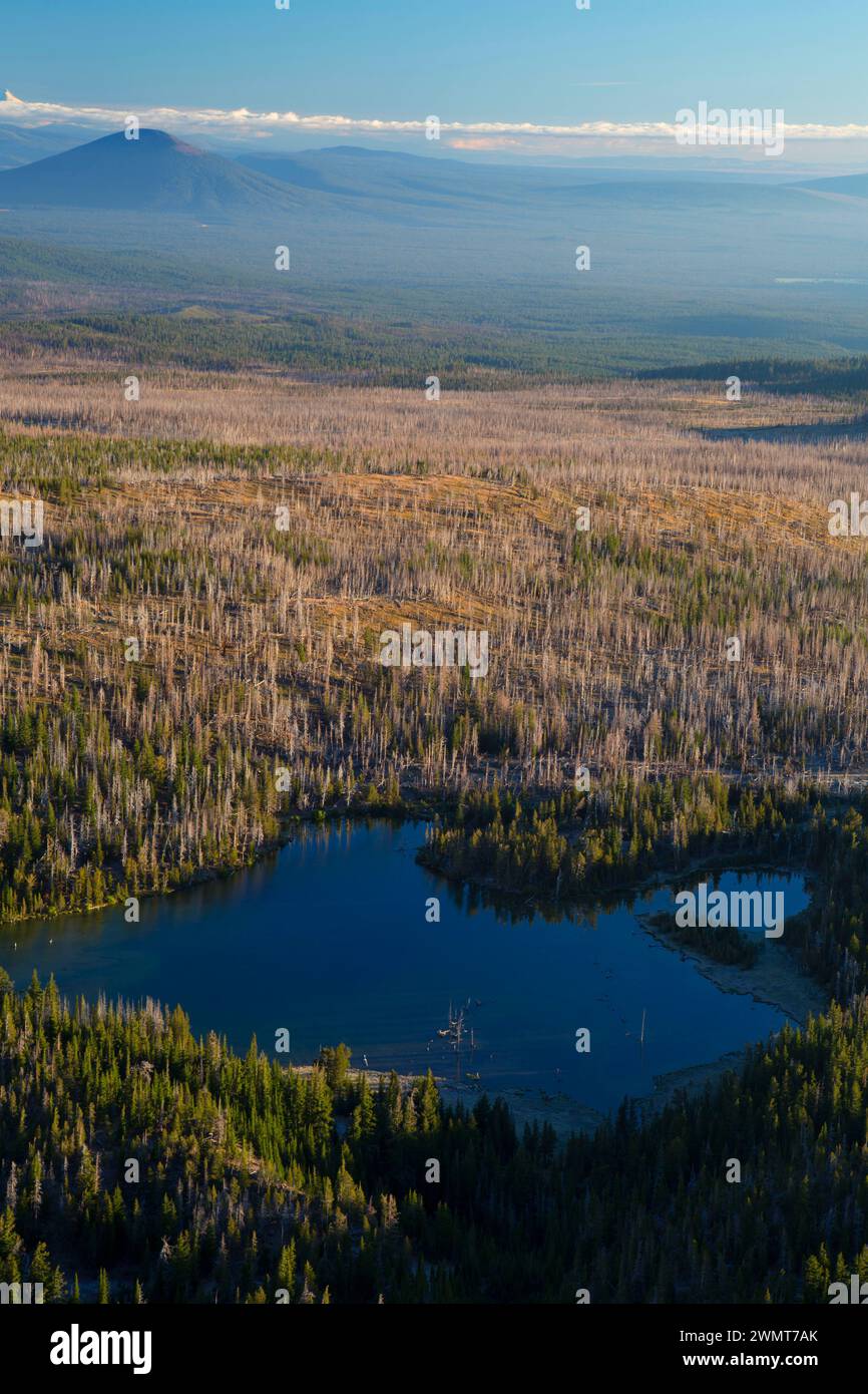 Little Three Creek Lake from Tam McArthur Rim Trail, Three Sisters ...