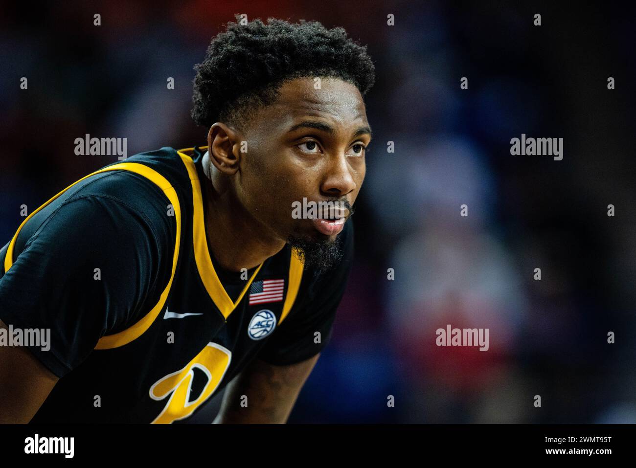 Clemson, SC, USA. 27th Feb, 2024. Pittsburgh Panthers forward Zack ...