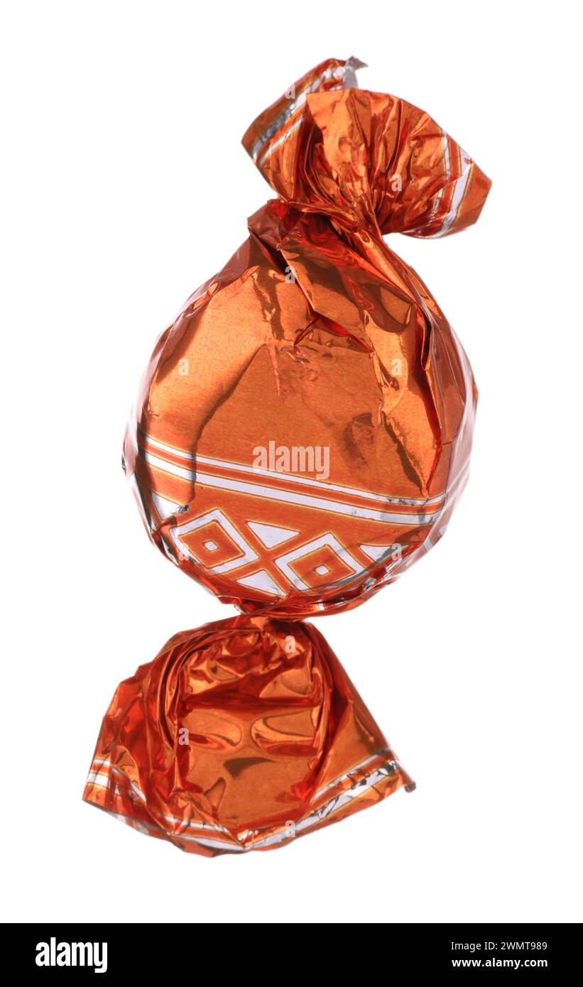 Orange candy wrap hi-res stock photography and images - Alamy